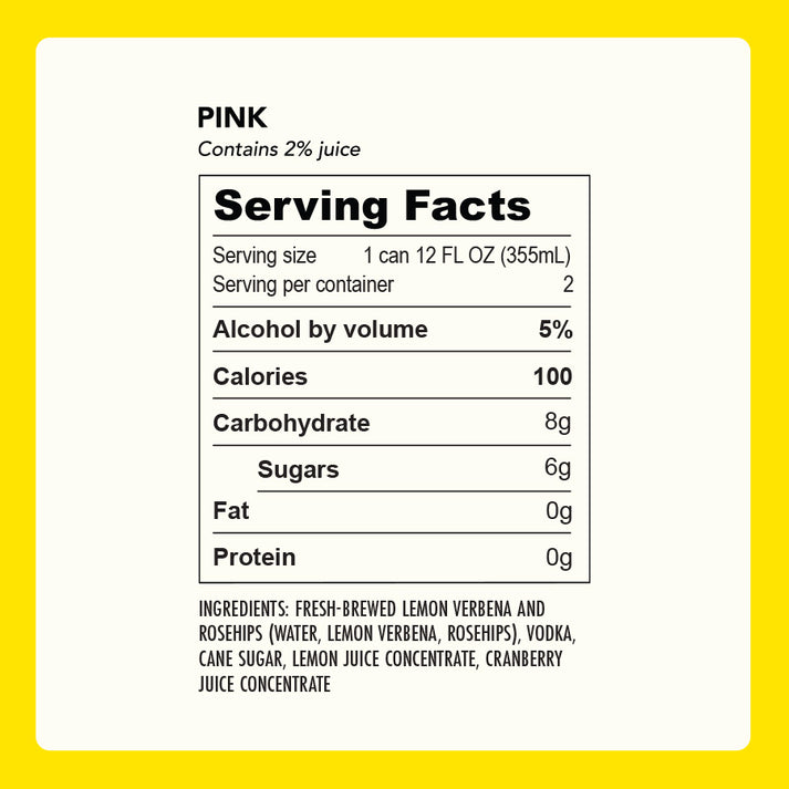 Chelsea Handler's Vodka Lemonade 8PK – Owls Brew Store